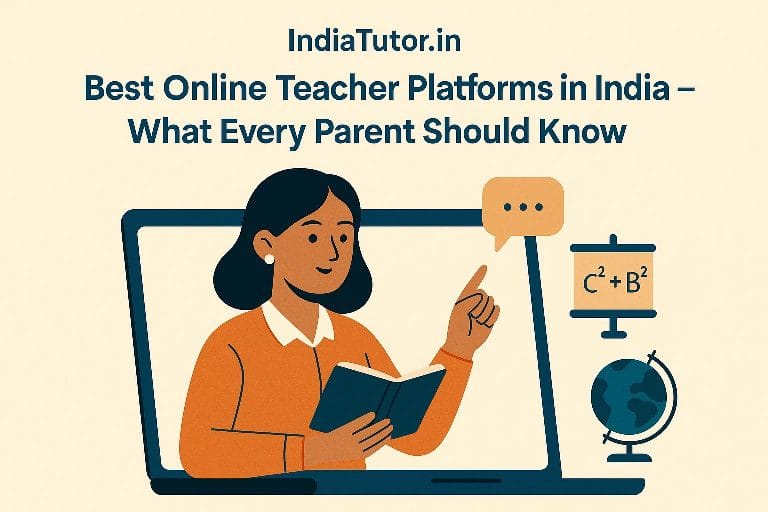Best Online Teacher Platforms in India – What Every Parent Should Know ...