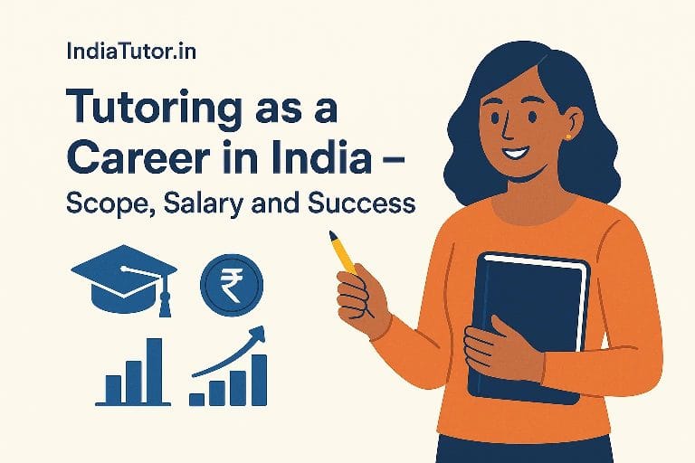 Tutoring as a Career in India – Scope, Salary, and Success Tips - India ...